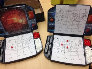 Longitude and Latitude Battleship - TheRoomMom